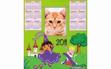 Moldura - Calendario Da Dora