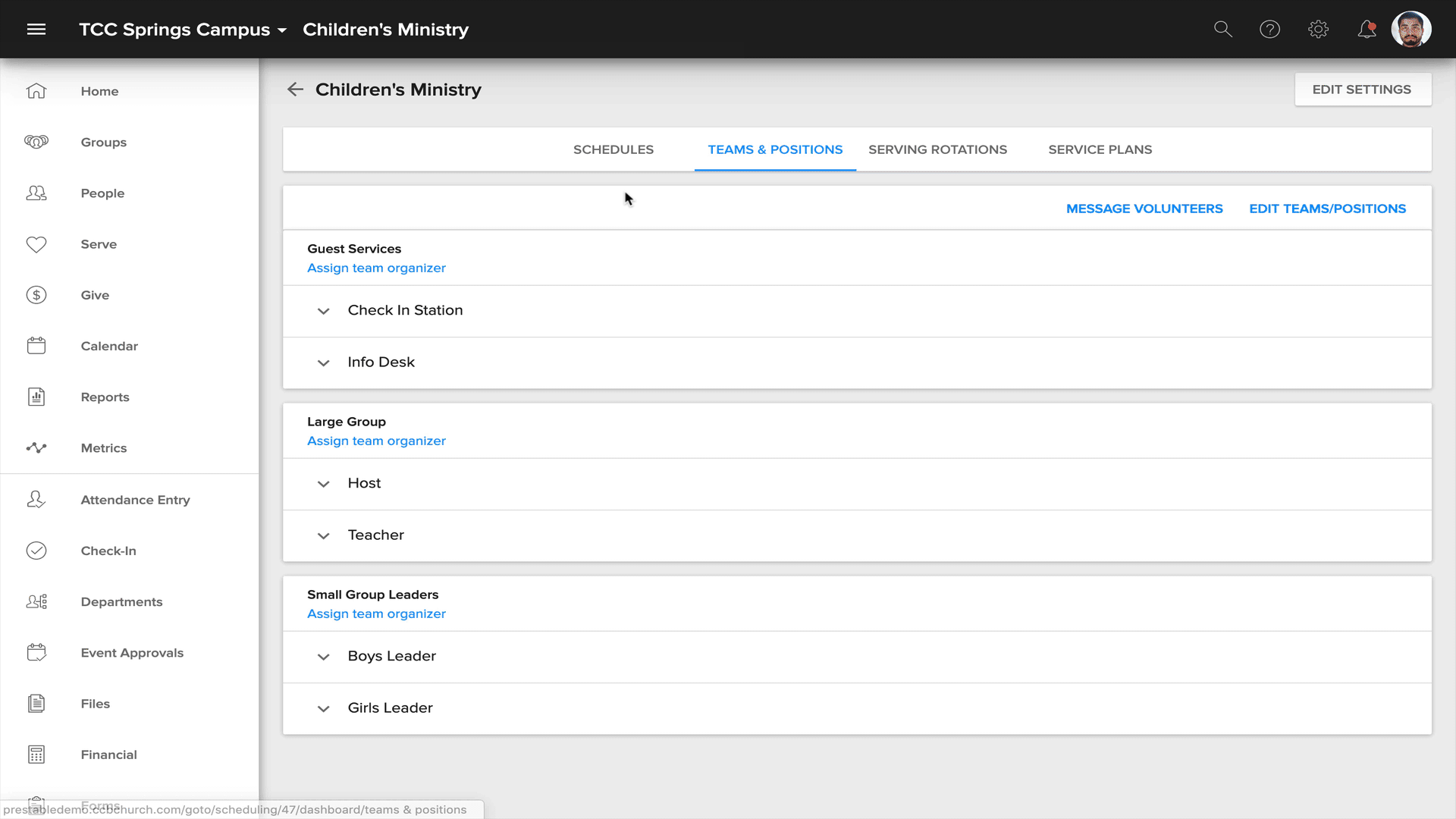 How to Add Volunteers to a Position