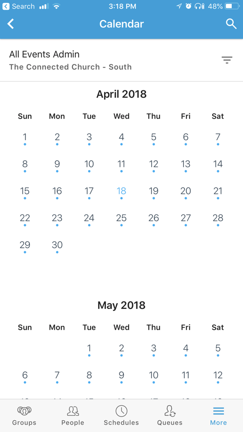 How to Use Calendars in the LEAD App