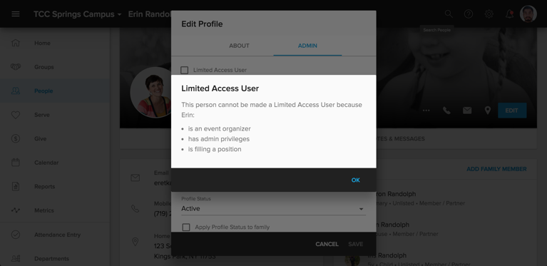 How to Set Limited and Basic Users