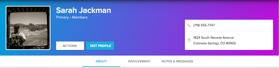 How to Edit a Profile