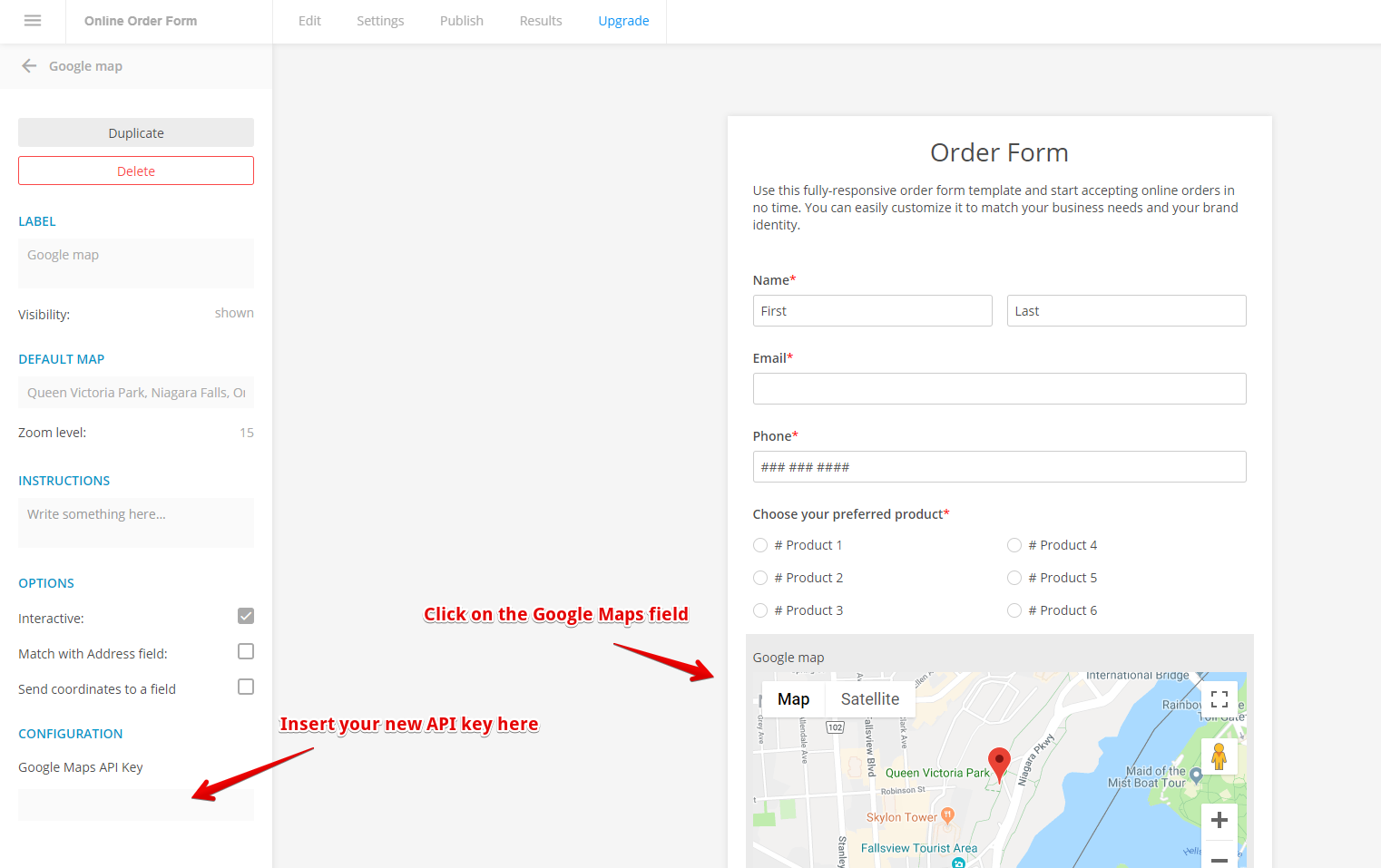 Configure Google Maps With Your Api Captainform Riset