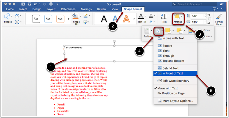 How Do I Insert And Edit A Textbox? (copied) | GS107 | EdTech Help Guides