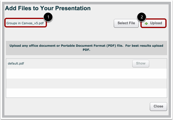 How To Upload A File To Canvas