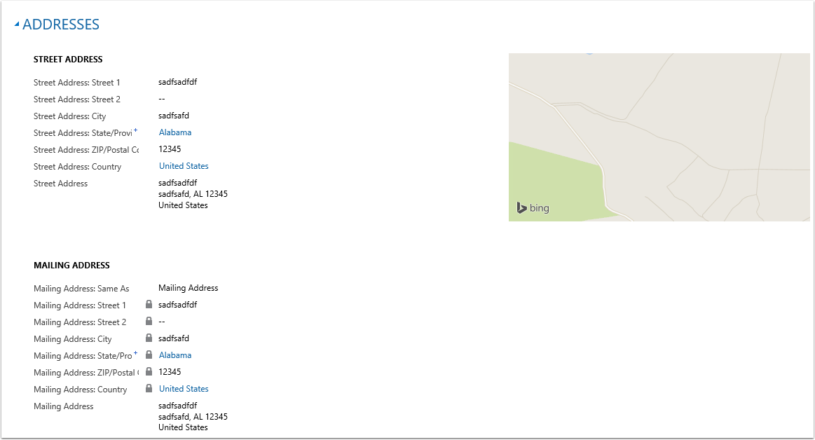 Account (account) – Customer Care Portal