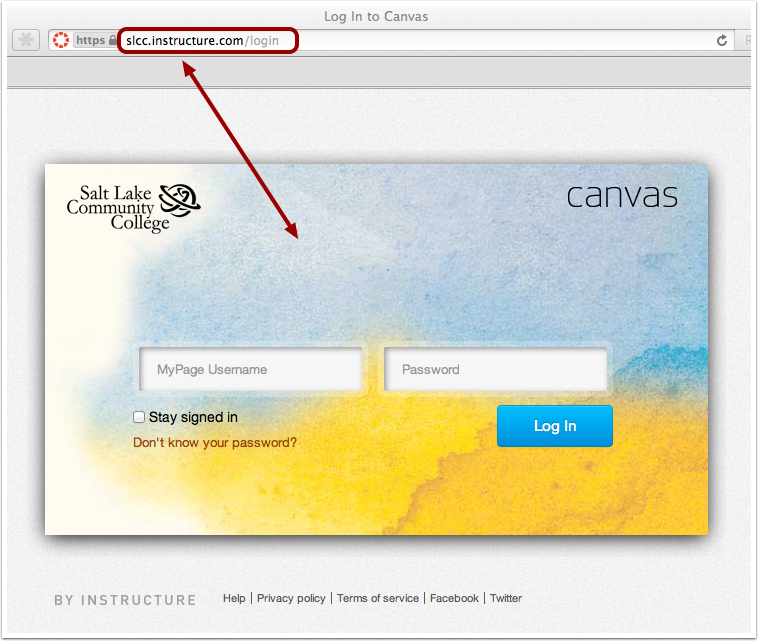 How do I log in to Canvas?