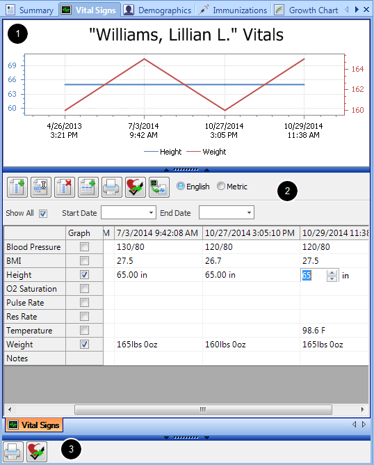Introduction to Vital Signs | Clinical User Manual | SOAPware Documentation