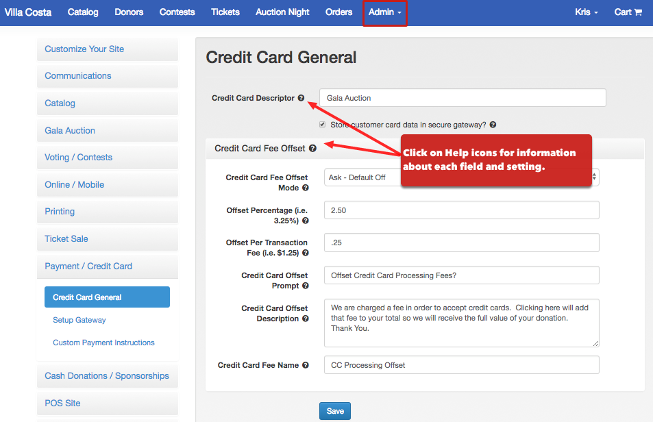 Moneris Setup – Auction Help Home