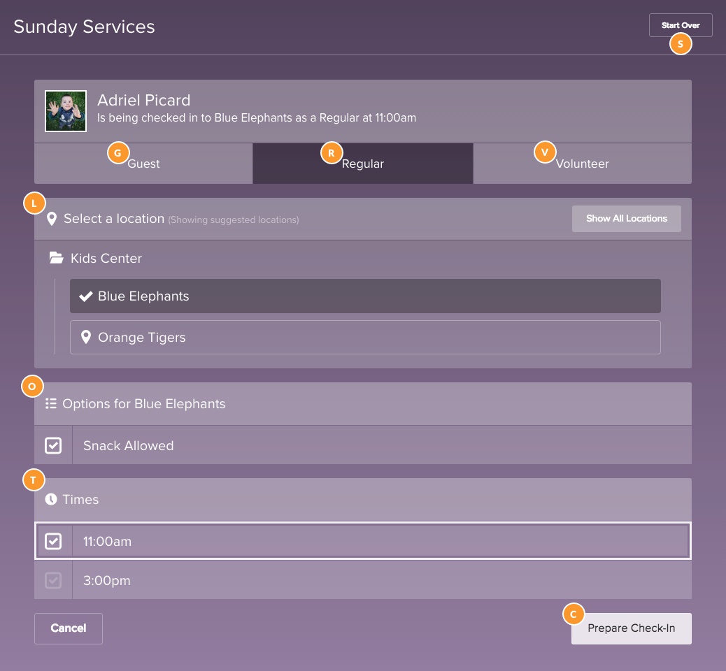 Quick Check In Tips – Check-Ins
