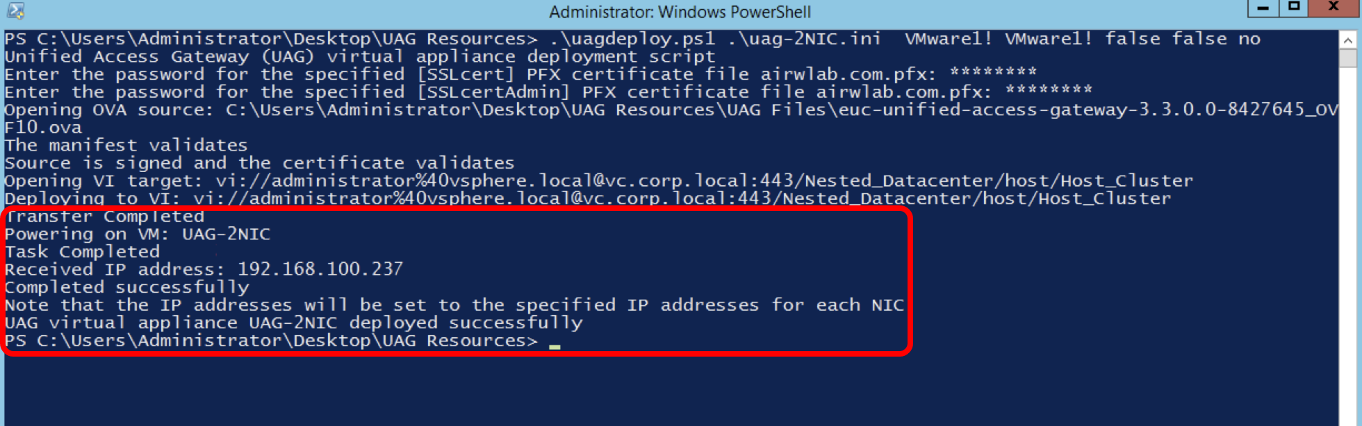 (PDF) Deploying Unified Access Gateway with Two NICs Through ... · and ...