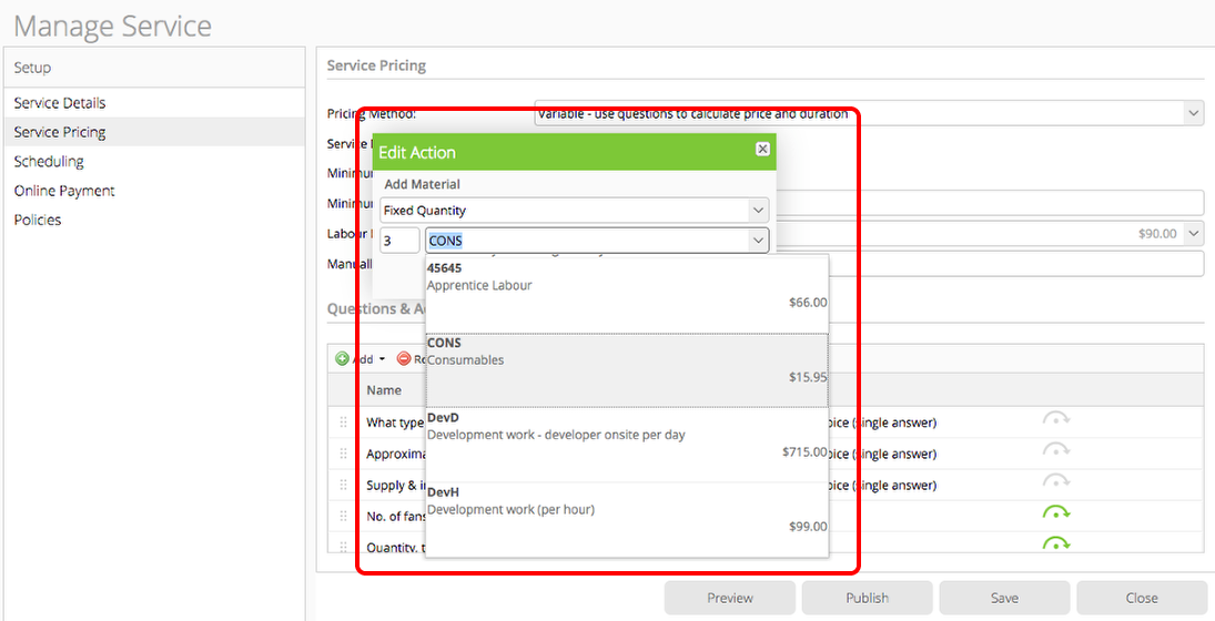 How to create Online Booking Forms & Services – ServiceM8 Help