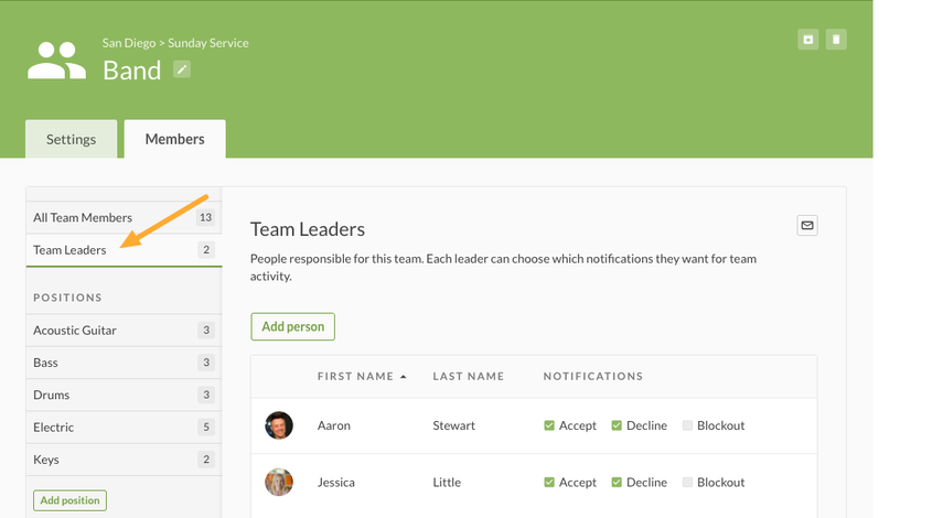 My Teams – Services