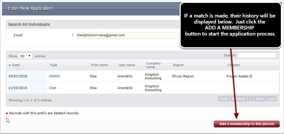 Chapter Operations - Entering a New Application – BNI Connect Support ...