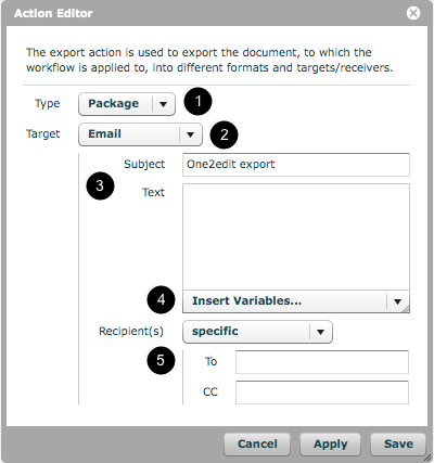 Workflow Actions – Support