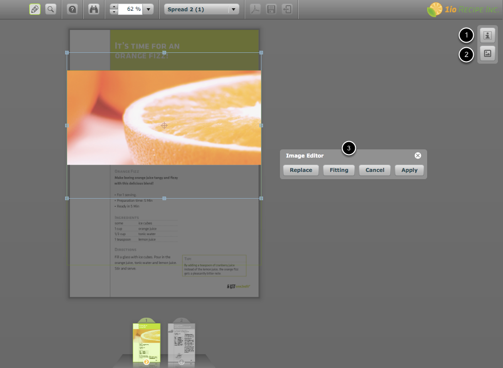 Job Editor - Image-Editing Options – Support