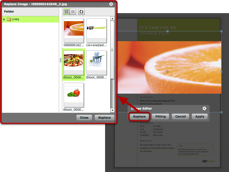 Job Editor - Image-Editing Options – Support
