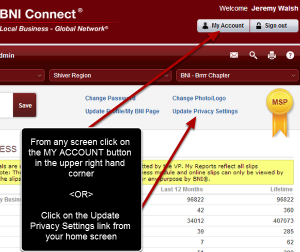 How to Unsubscribe from Optional Emails – BNI Connect & BNI University Support - How Can We Help ...