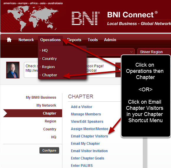 Create Email - Email Chapter Visitors – BNI Connect & BNI University ...