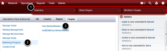 Chapter Operations - Viewing and Reassigning a Mentor\Mentee Pair – BNI ...