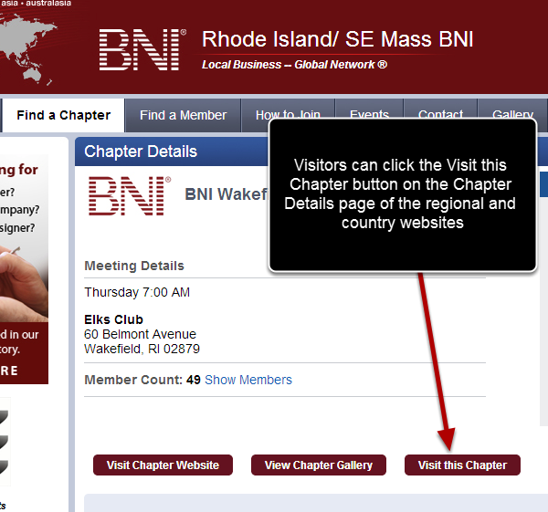 Visitor Self Registration via Website – BNI Connect & BNI University ...