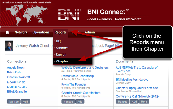 PALMS Attendance Report – BNI Connect & BNI University Support - How ...