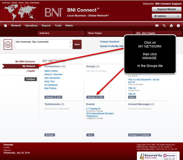 Joining a Group in BNI Connect – BNI Connect & BNI University Support ...