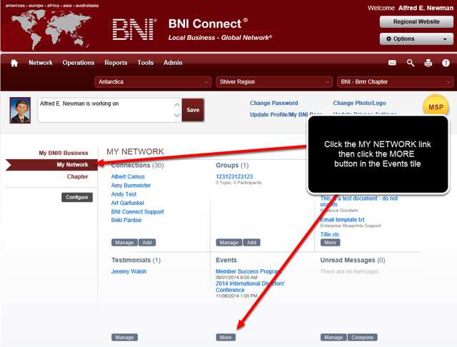 Registering for an Event in BNI Connect – BNI Connect & BNI University ...