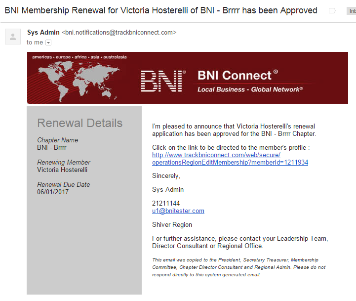 Online Renewals: Approving a Submitted Online Renewal – BNI Connect & BNI University Support ...