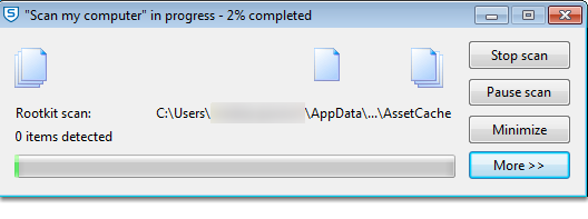 Sophos Virus Scan - Windows 7 – Oklahoma Christian University