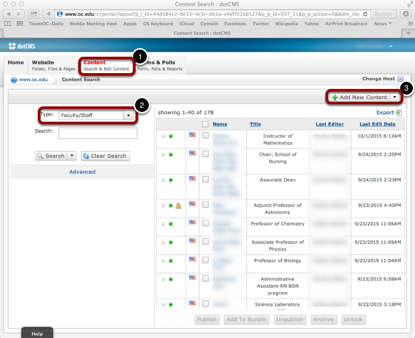 Add a New Employee to Your Web Page – Oklahoma Christian University