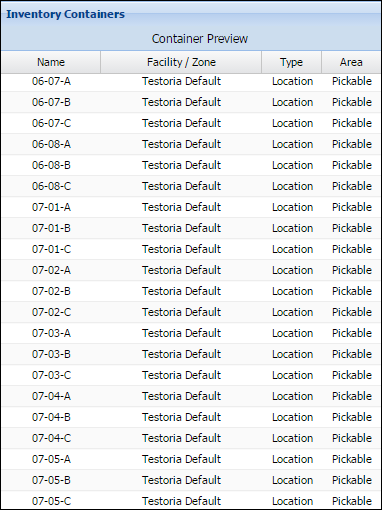 Create New Location Containers – RetailOps
