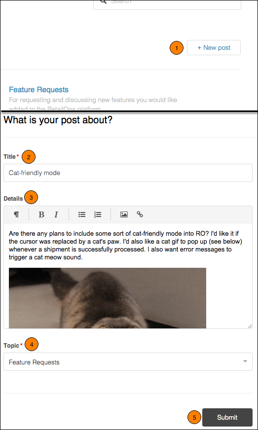 Use the Community Forums – RetailOps