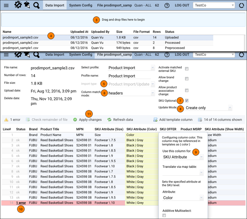 Create New Products Using the Data Import Tool – RetailOps