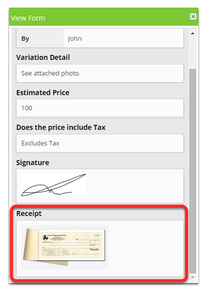 How to add a photo into a form – ServiceM8 Help