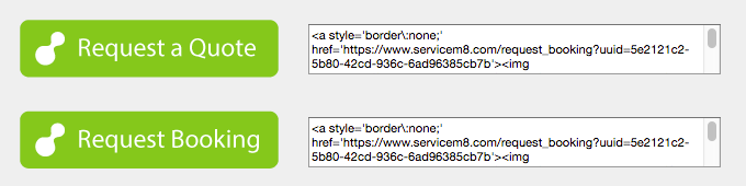 How to Add the Online Booking Form to Your Website – ServiceM8 Help