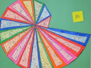 Bearden School District - Pythagorean Spirals Projects Designed by BHS Geometry Classes