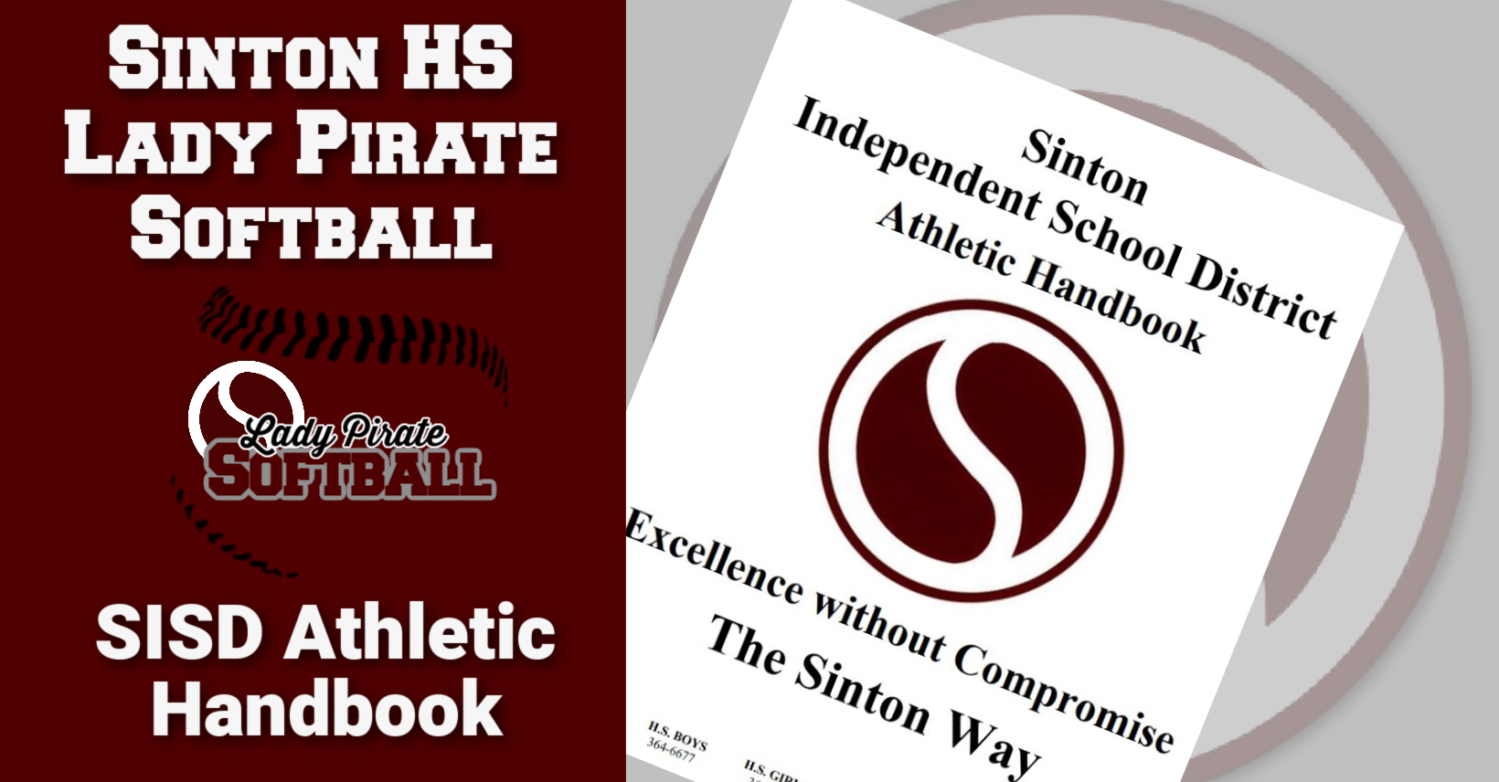 Sinton ISD - SHS Softball