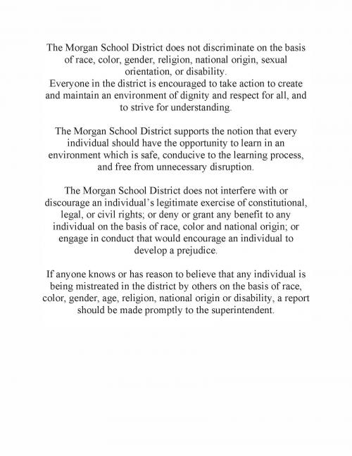 Morgan School District - Home