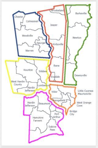 Region 5 Education Service Center - Districts