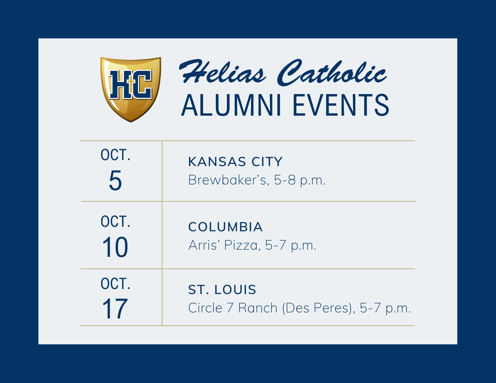 Helias Catholic High School - Alumni