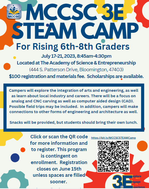 Monroe County Community School Corporation - Summer Programs/Services