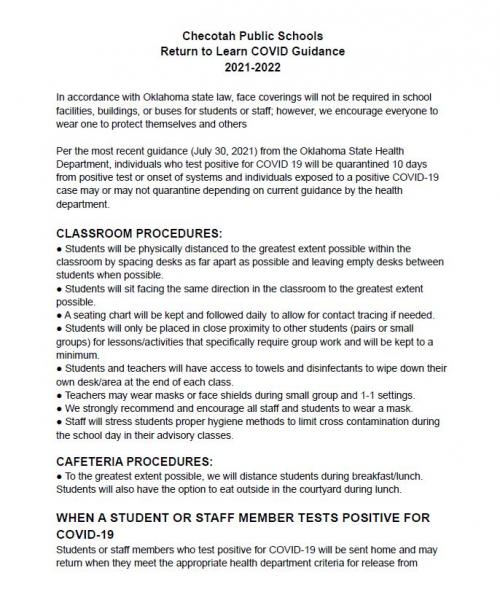 Checotah Public Schools - Home