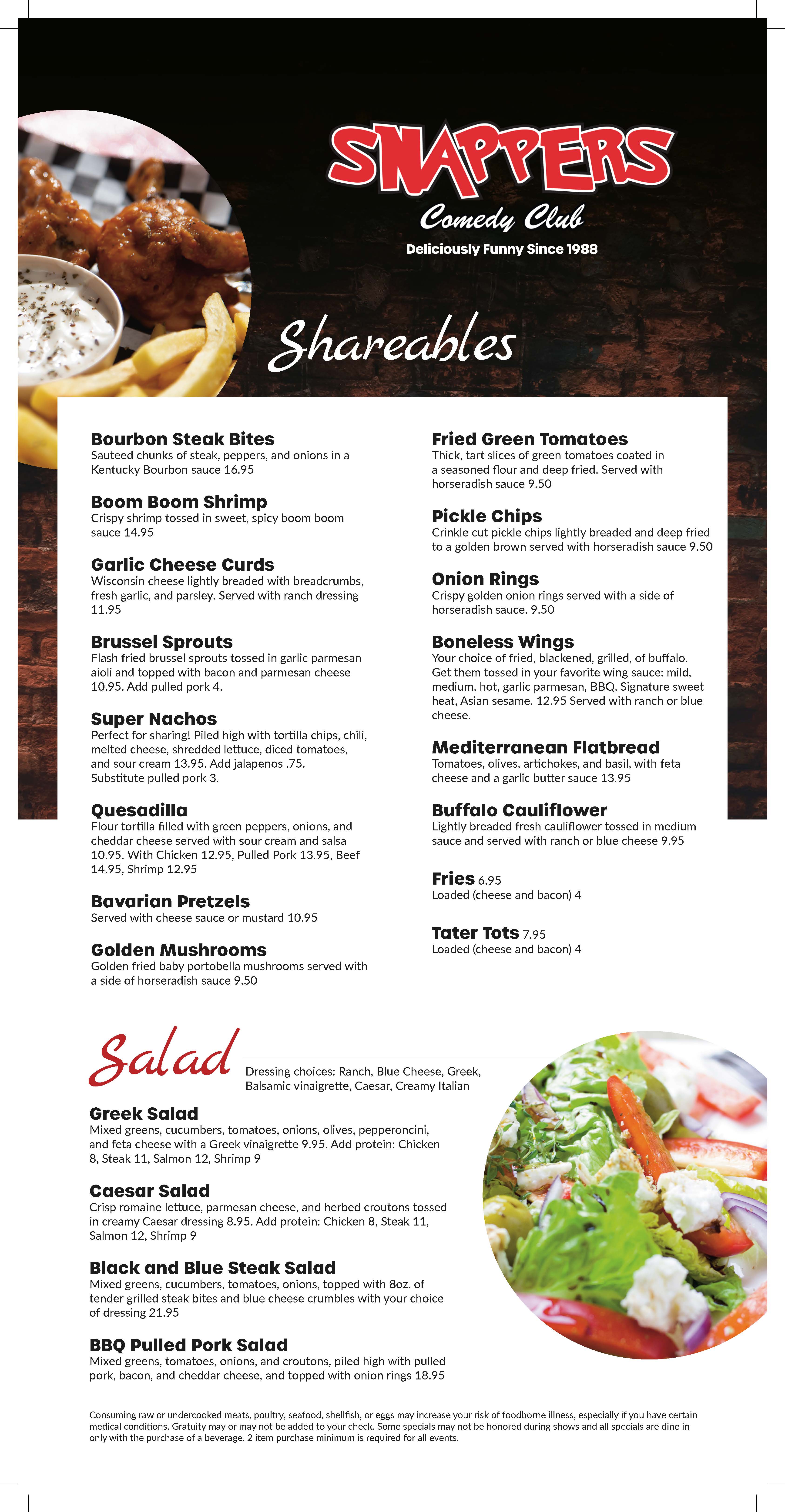 Snappers Comedy Club