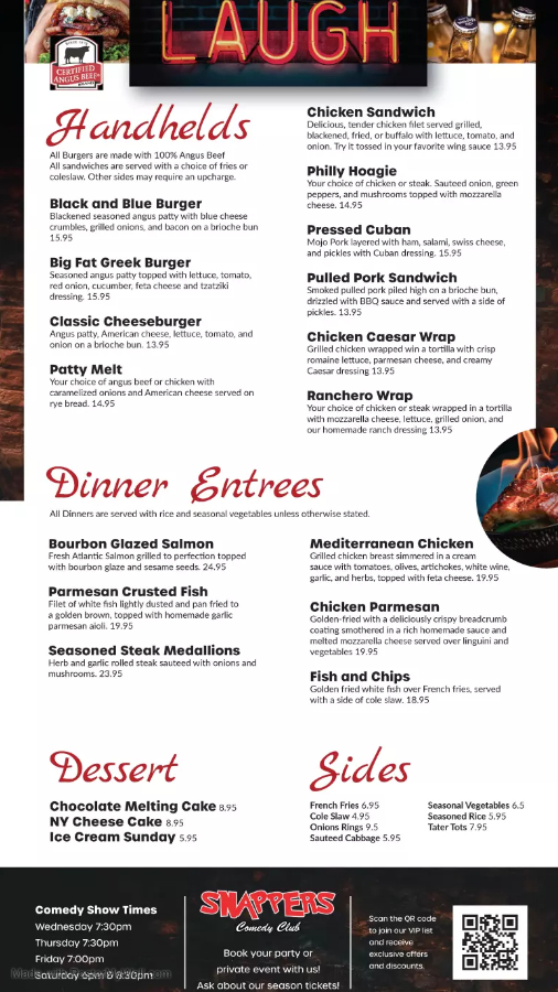 Snappers Comedy Club