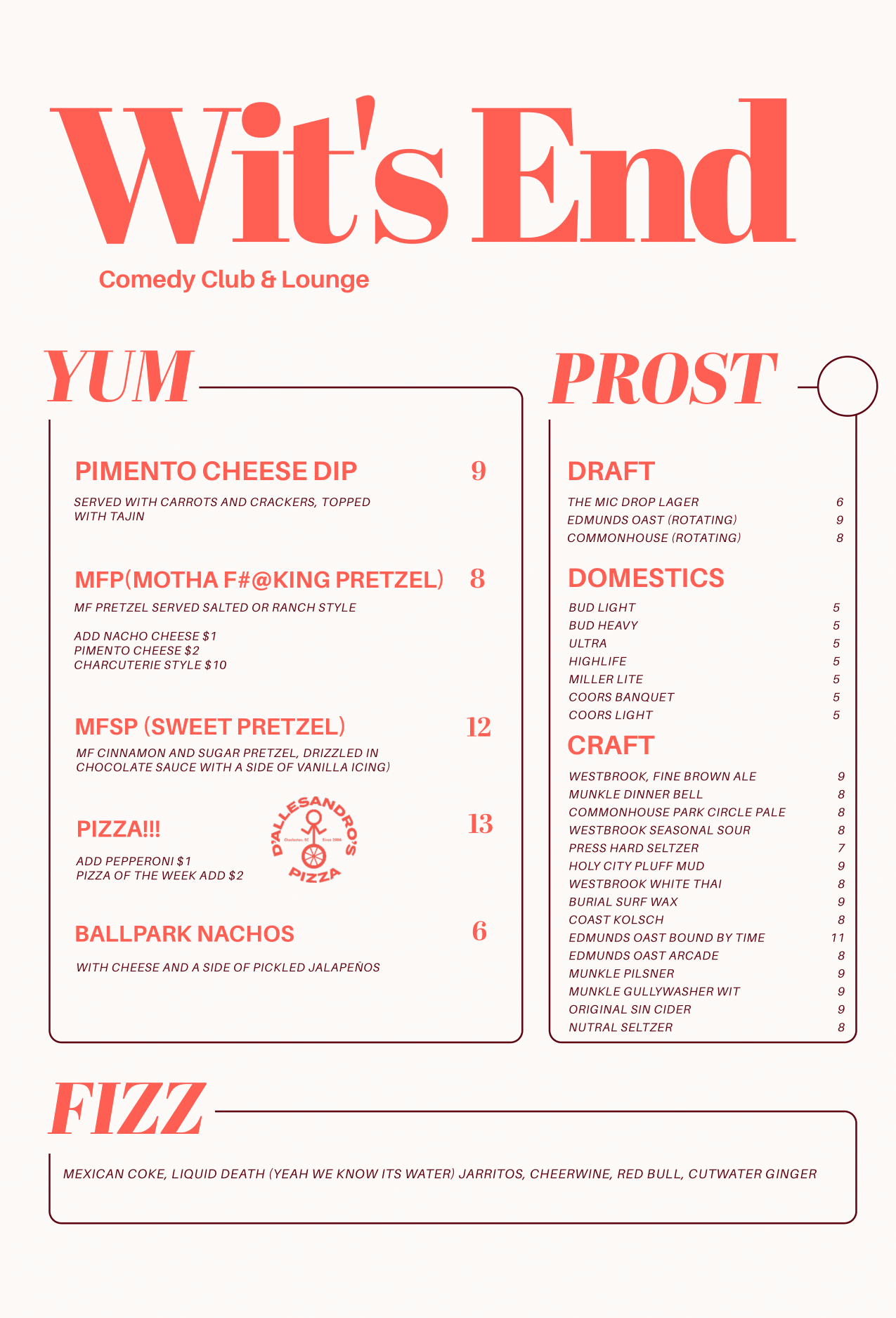 Wit's End Comedy Lounge