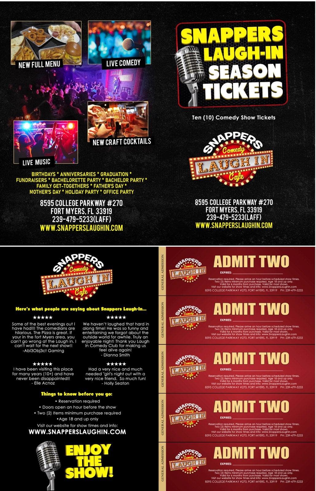 Snappers Comedy Club