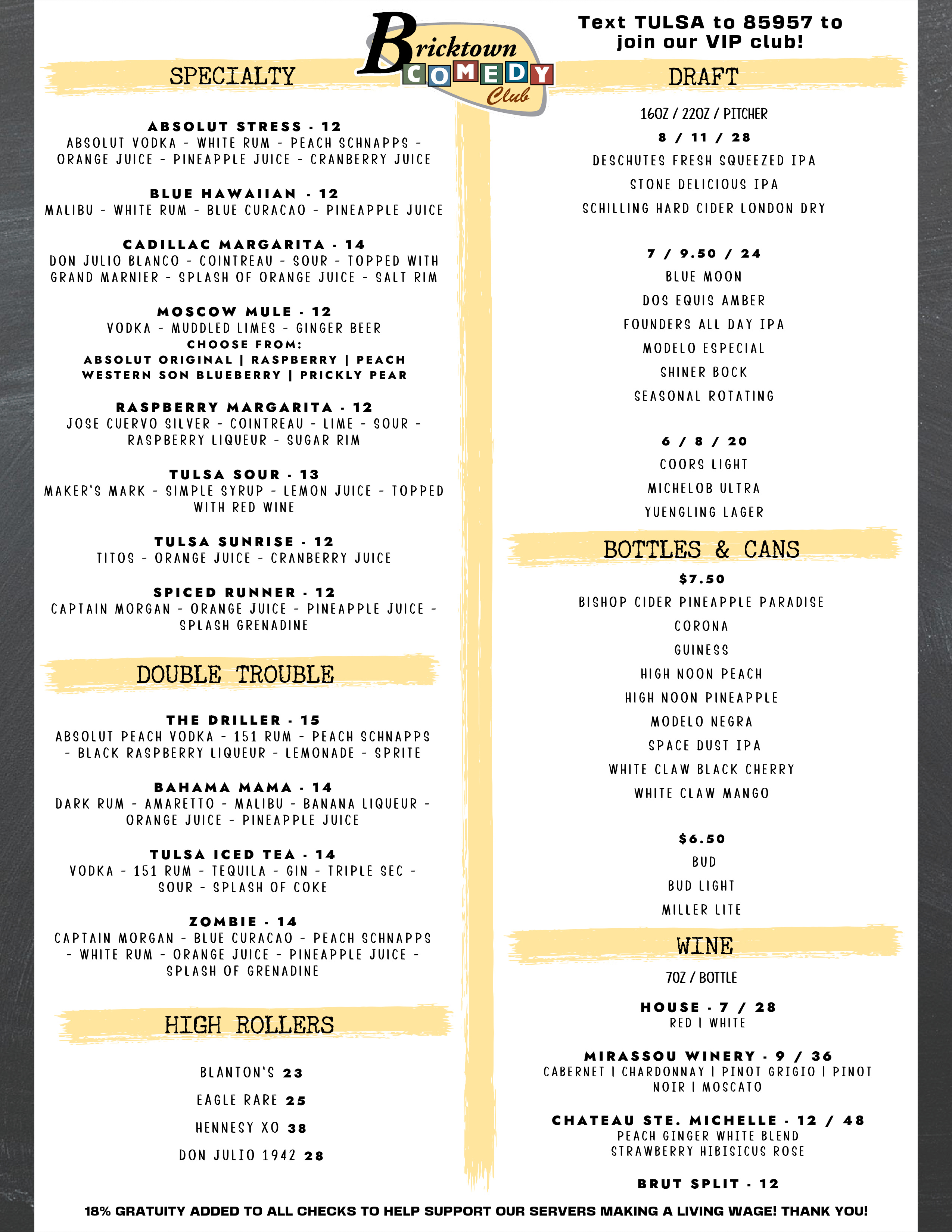 Bricktown Comedy Club Tulsa