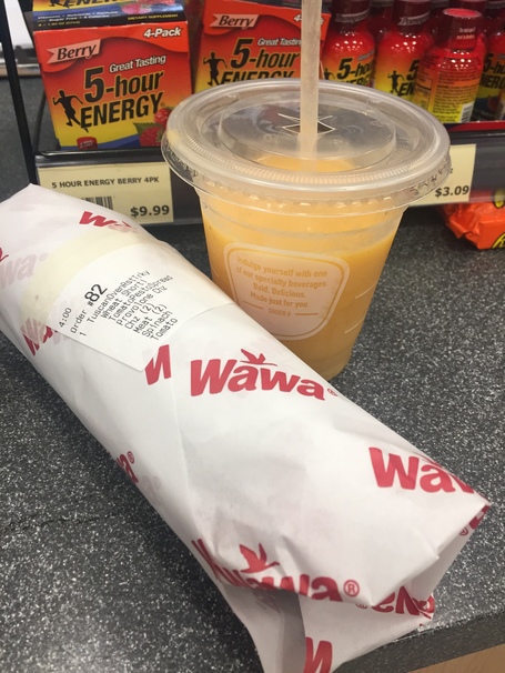 Wawa and My First Time Eating A Meal at a Gas Station
