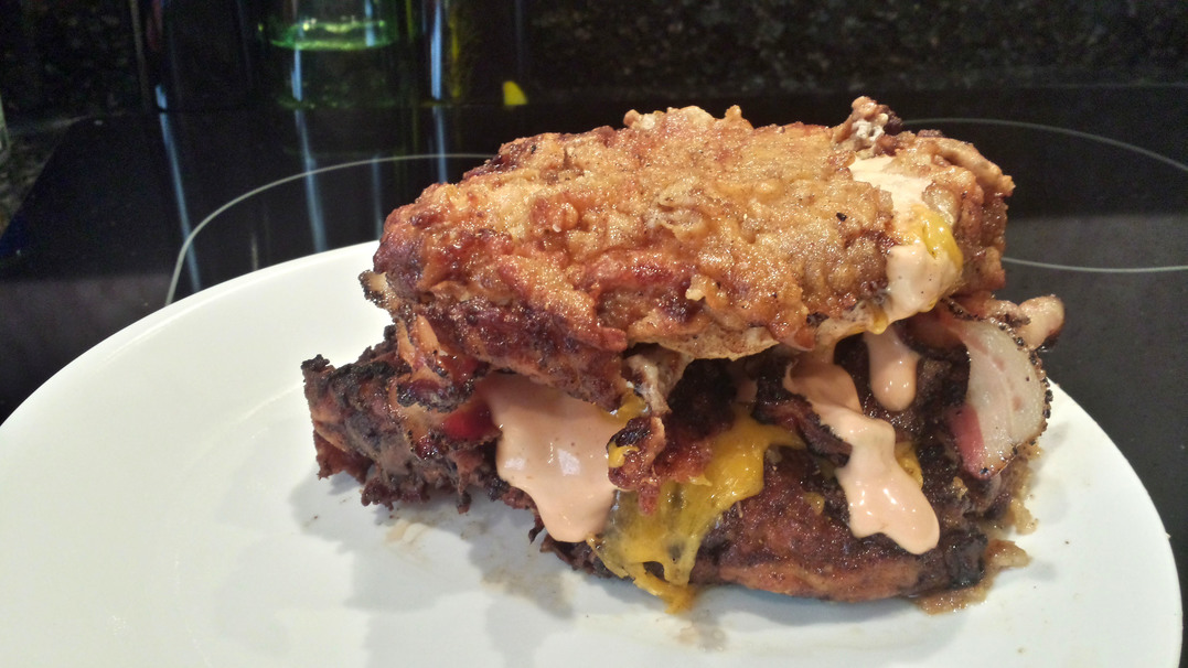 How to Make KFC’s Double Down Sandwich