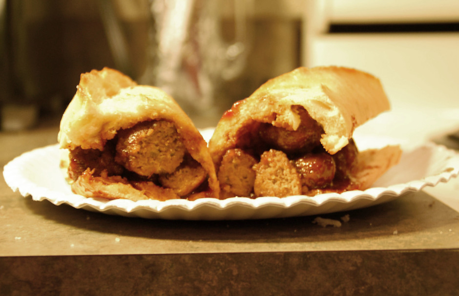 How to Make a Swedish Meatball Sandwich